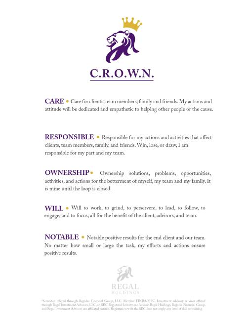 Our Wealth Planning Process | Regal Financial Group Michigan